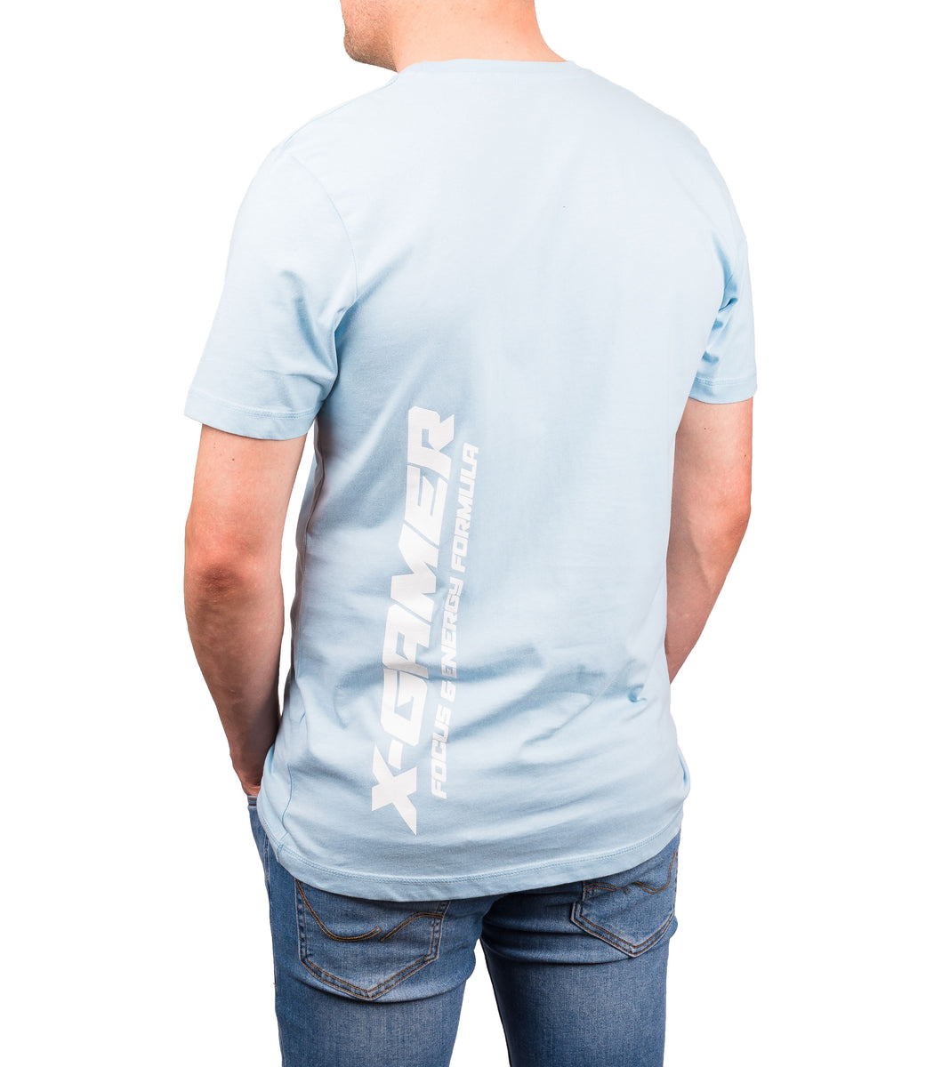 X-Gamer 4.0 Skyblue T-Shirt – X-Zero Energy