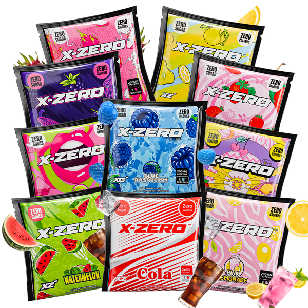 10 X SAMPLE PACK (20 Servings) – X-Zero Energy