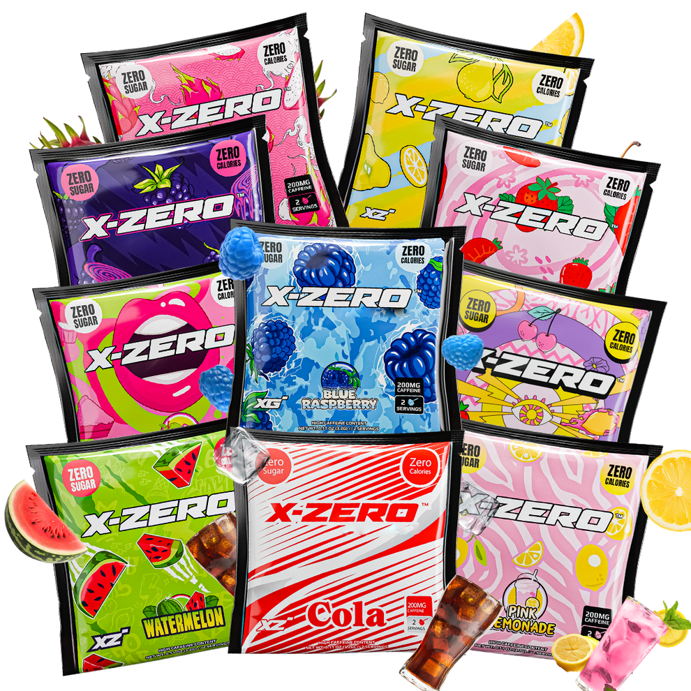 10 X SAMPLE PACK (20 Servings) – X-Zero Energy