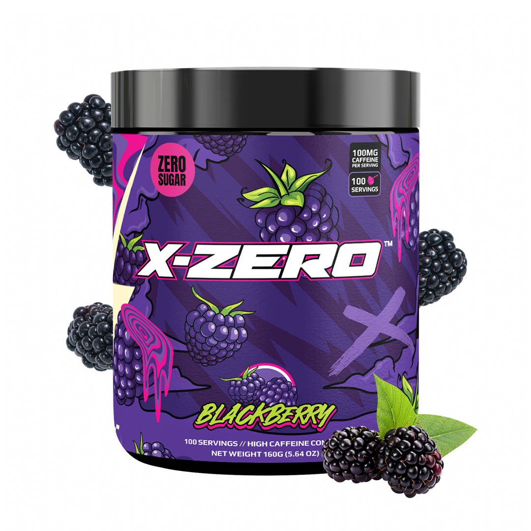 X-Zero Blackberry (160g / 100 Servings) – X-Zero Energy