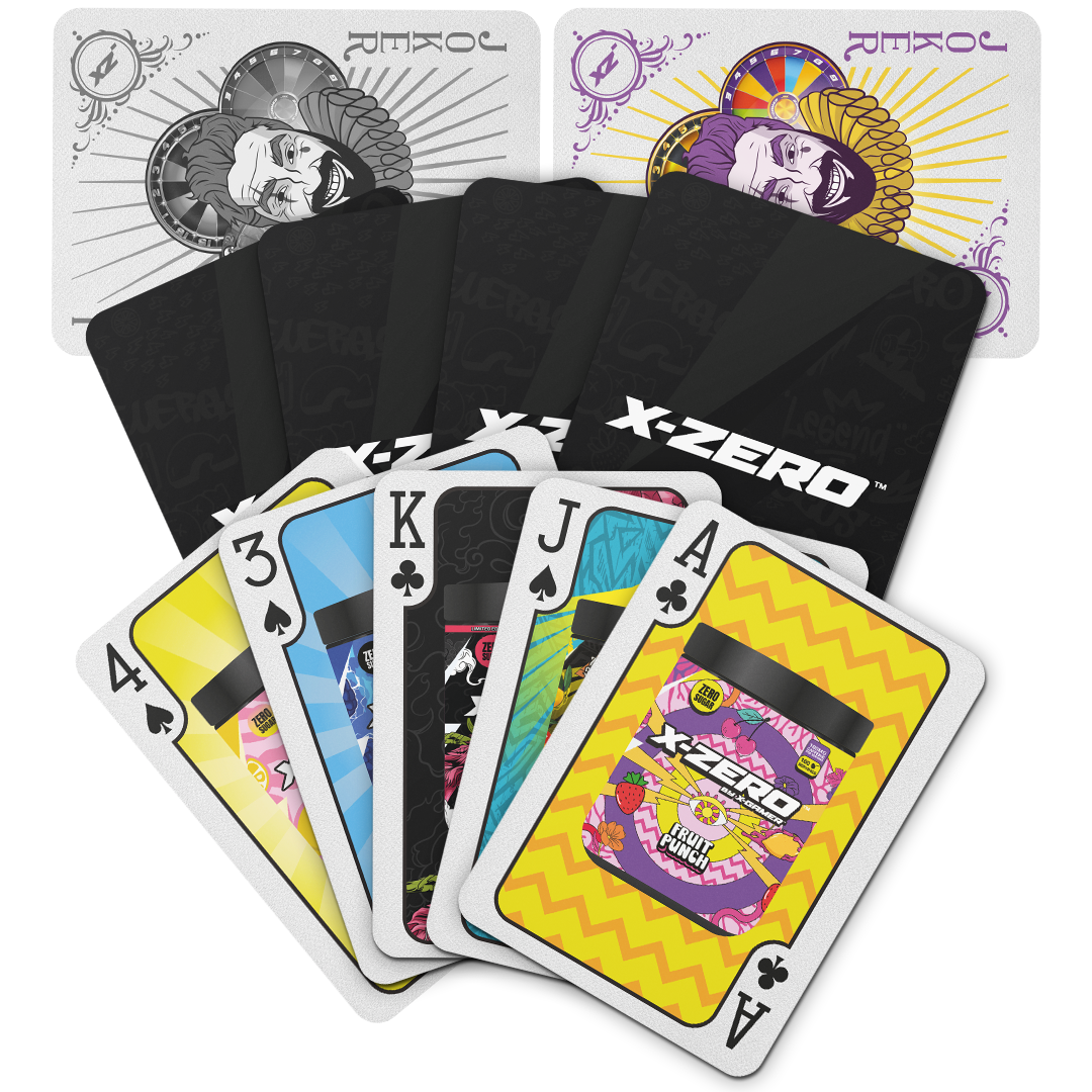 X-Zero Playing Cards Set (Limited Edition) – X-Zero Energy