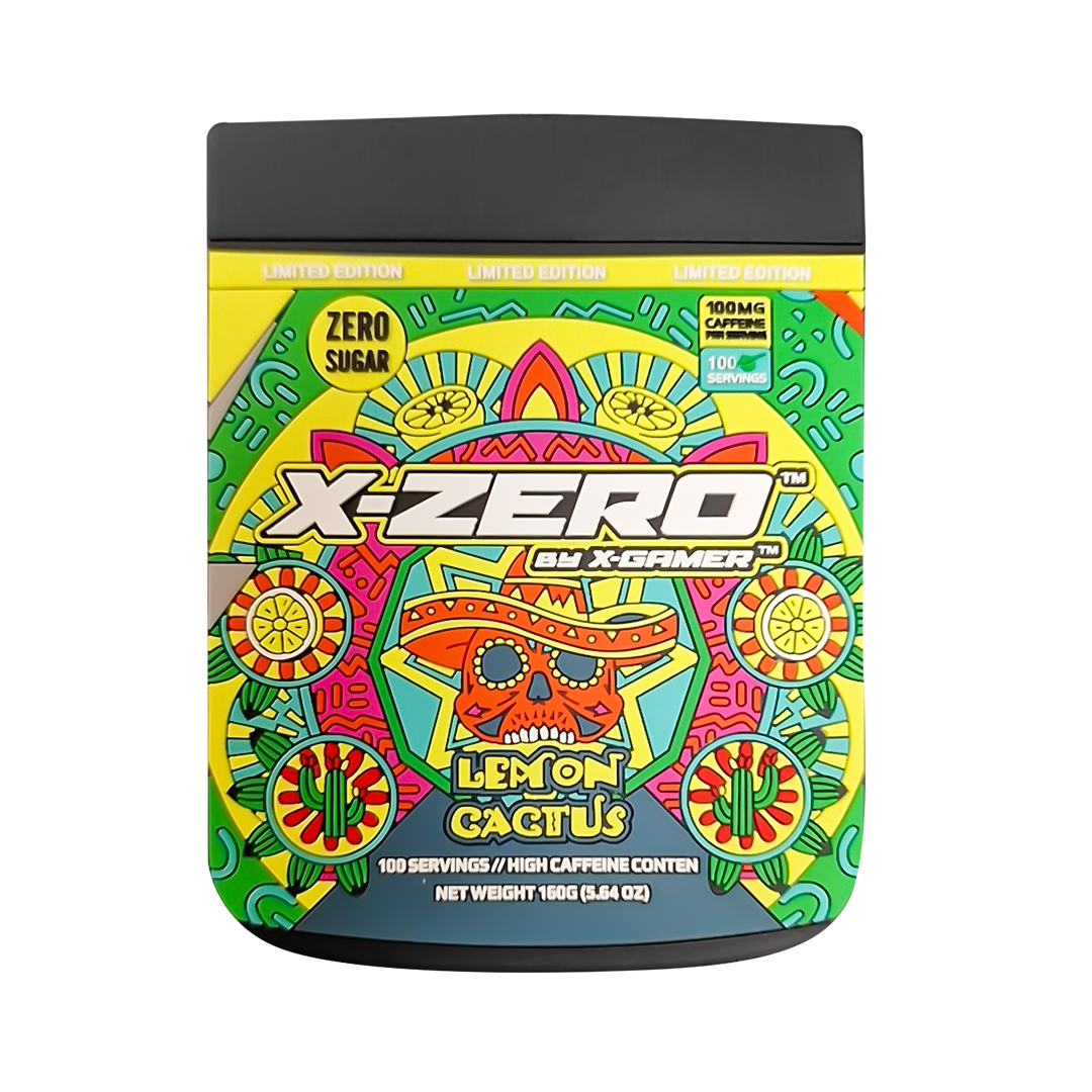 X-Zero Coaster - Lemon Cactus Limited Edition – X-Zero Energy