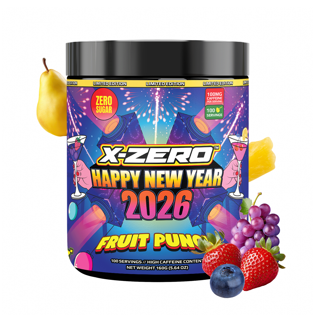 X-Zero New Year 2026 Limited Edition Fruit Punch (160g/100 Servings ...